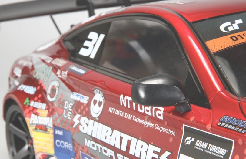 Shibata DR GT Wing and Mirror Set TYPE 2 - SWAN NECK w/ trunk bracket ...