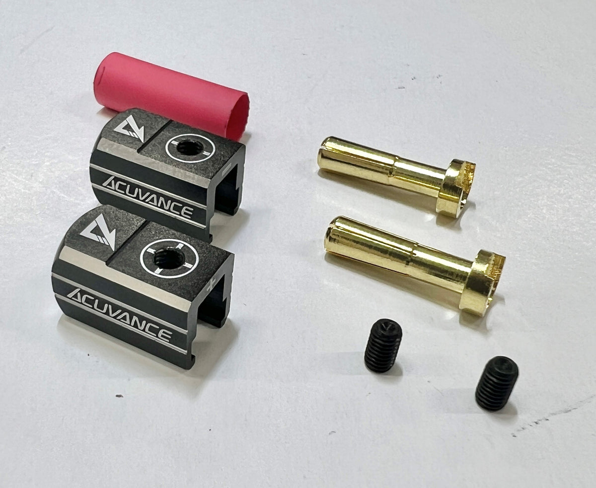 Acuvance battery connectors various colours (drop down) – asbo-rc