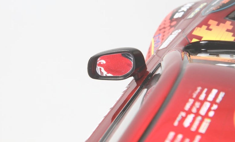 Shibata DR GT Wing and Mirror Set TYPE 2 - SWAN NECK w/ trunk bracket ...