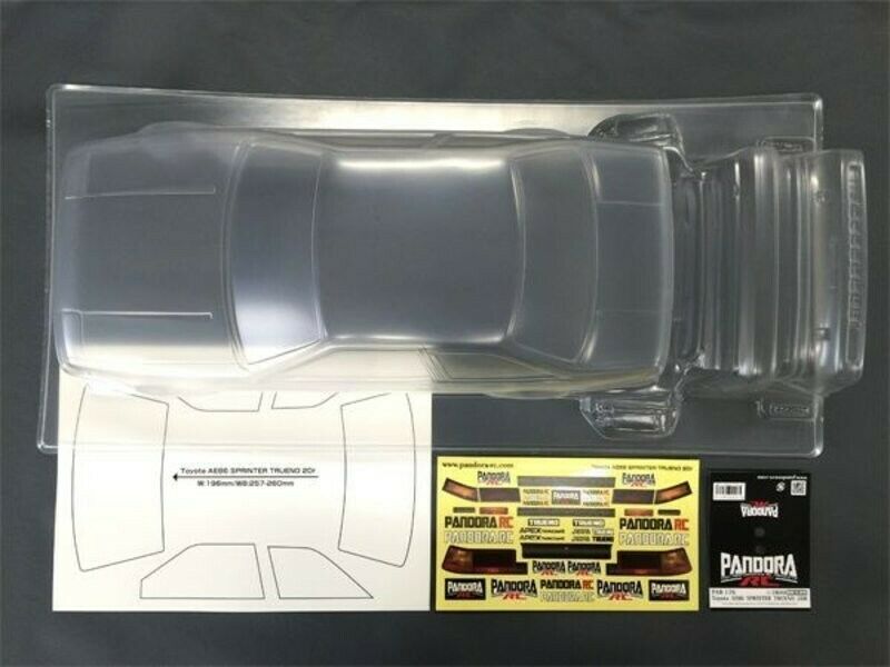 Pandora Rc ae 86 Rc Drift Body Shell pab 3176 – asbo-rc